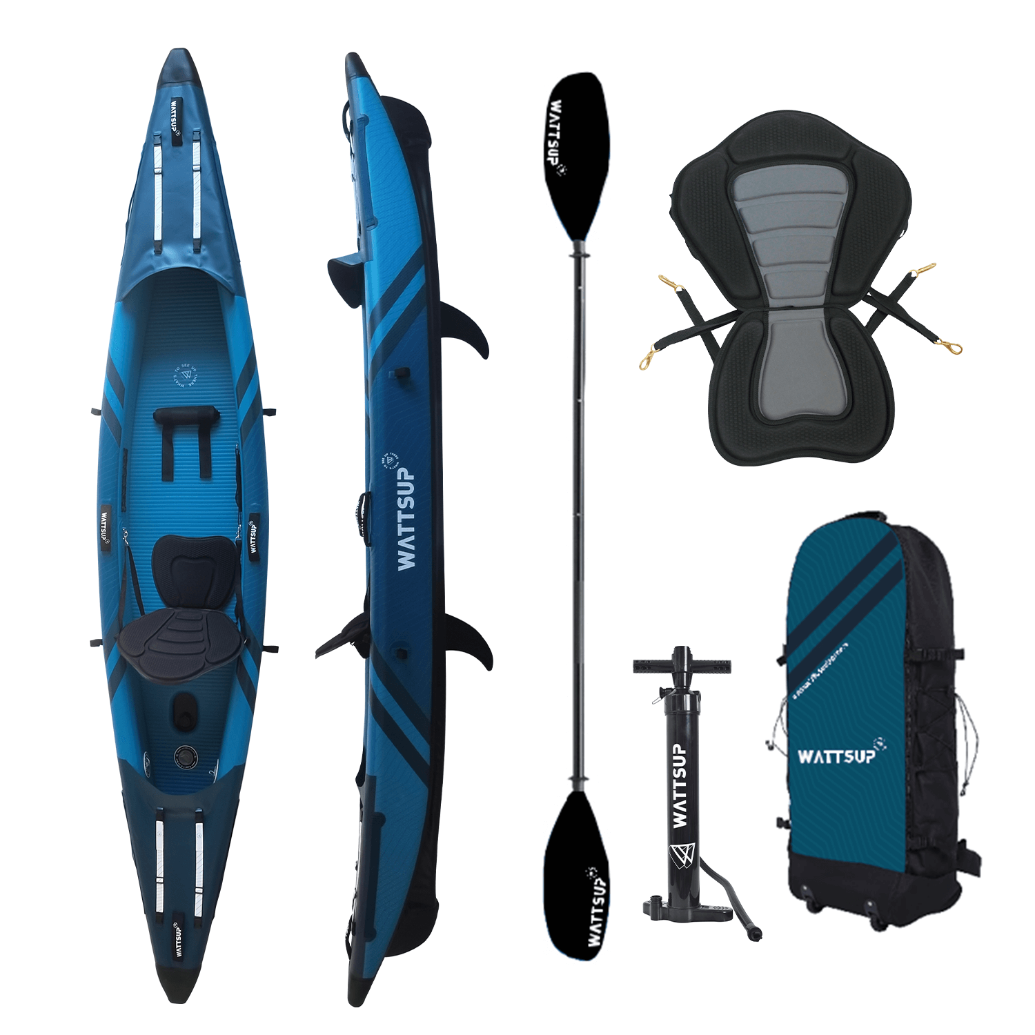 Kayak gonflable Torpedo 1P| WattSUP
